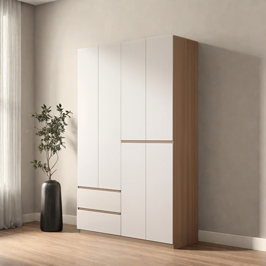 marlao Modern Simple Fashion Wardrobe | Wayfair