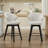 Corrigan Studio® Set Of 2 Counter Height Swivel Bar Stools | Wayfair
