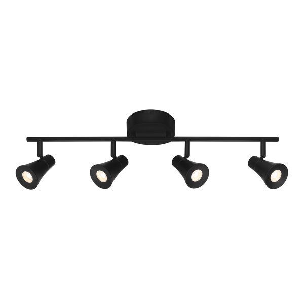 Ebern Designs Cobbins 24'' 4 -Light Rail Track Kit with Dimmable ...