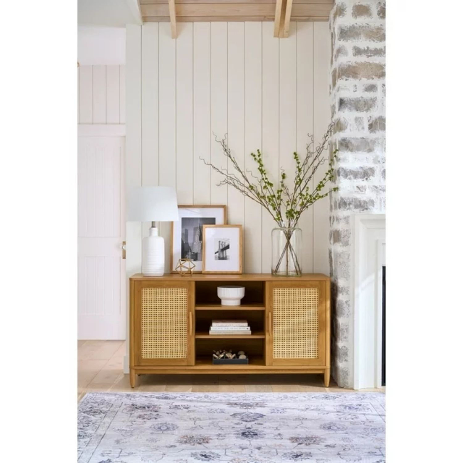 Bayou Breeze 57'' W Storage Credenza | Wayfair