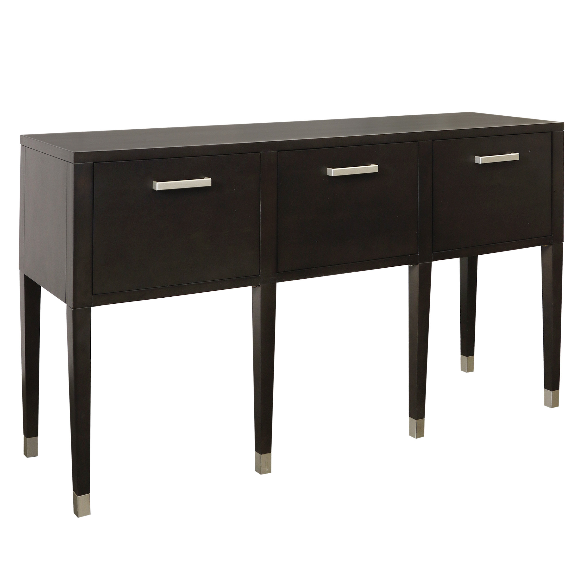 Latitude Run® Modern Three Drawer Console Table | Wayfair