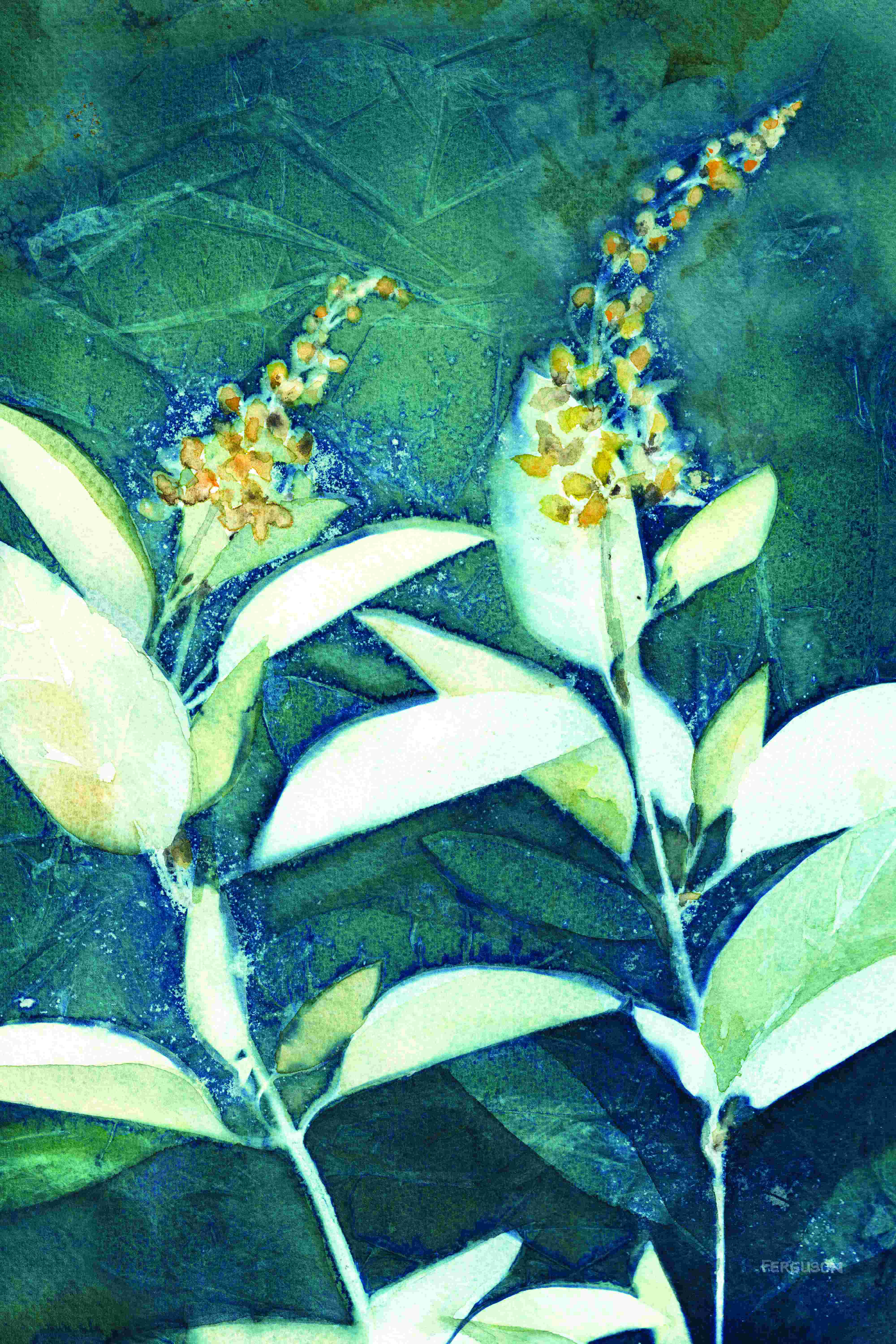 Winston Porter Shower of Gold IV by Kathy Ferguson Painting | Wayfair