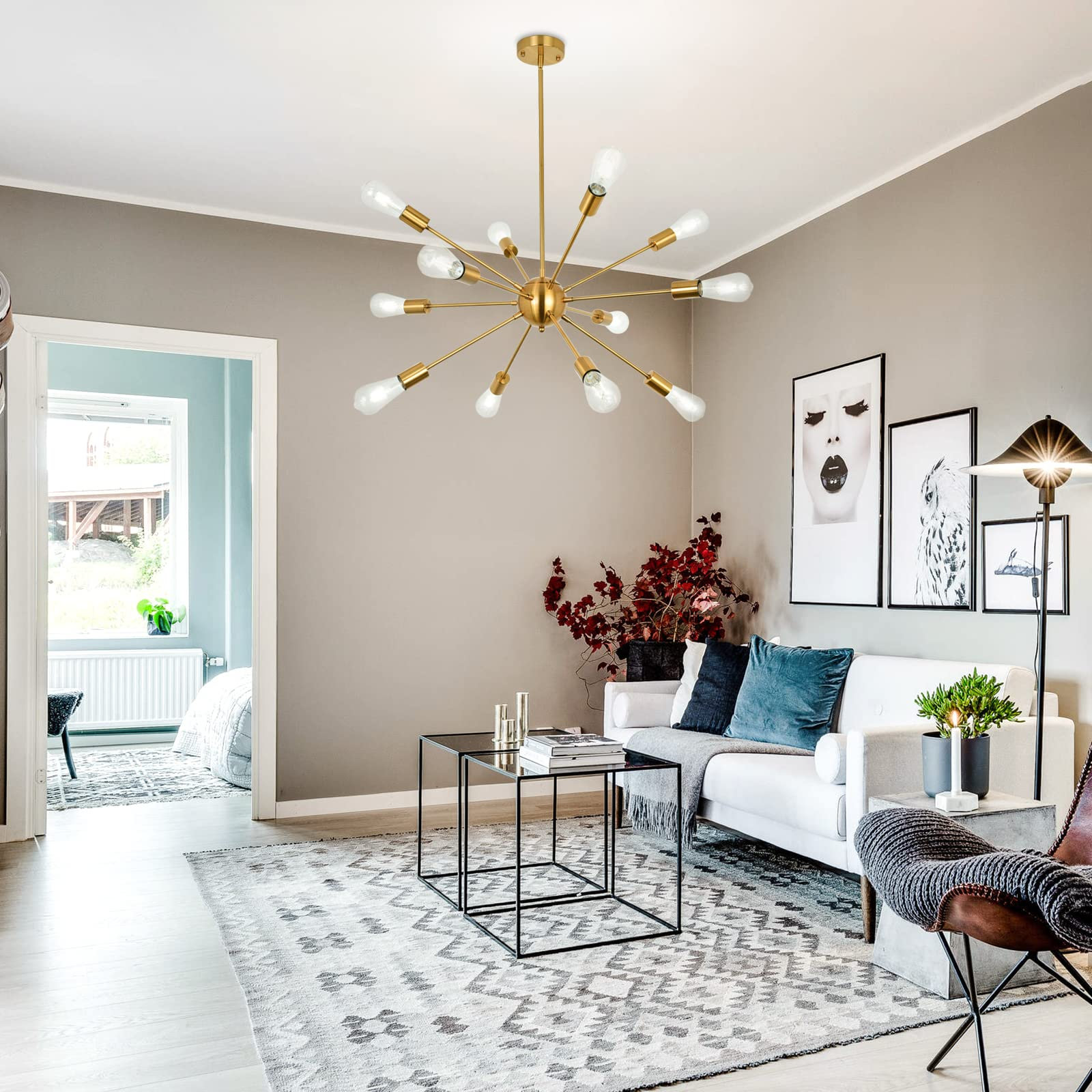 Wrought Studio Coddie 12 - Light Sputnik Sphere Chandelier "& Reviews ...
