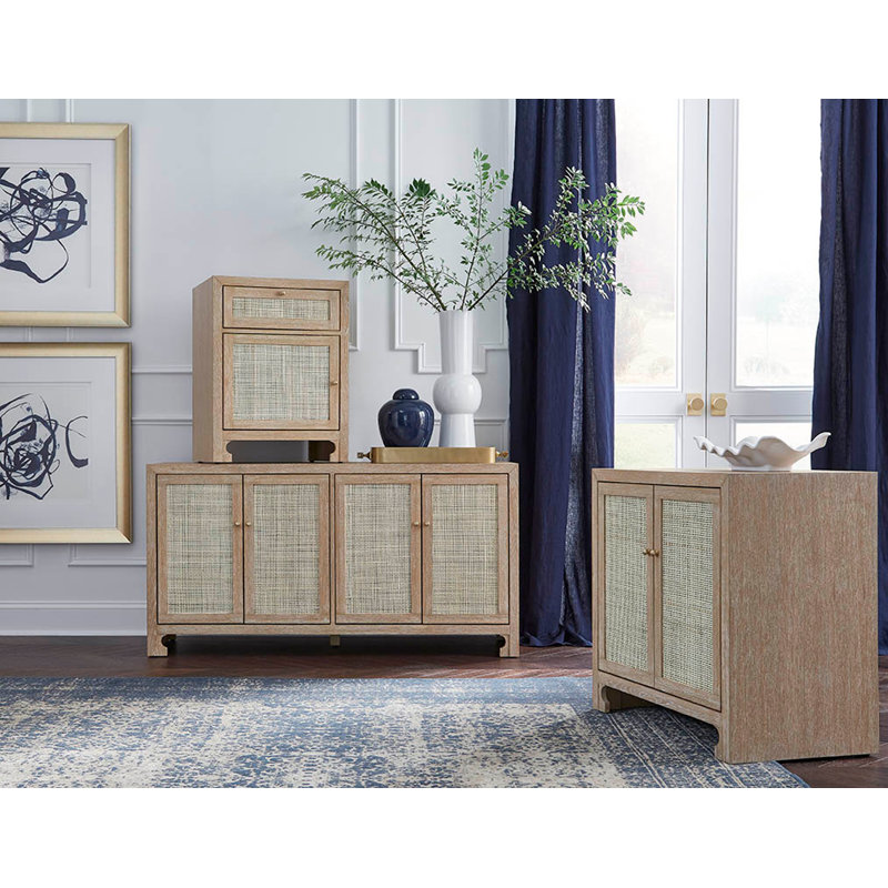 Worlds Away Sofia 58'' Solid Wood Sideboard | Wayfair