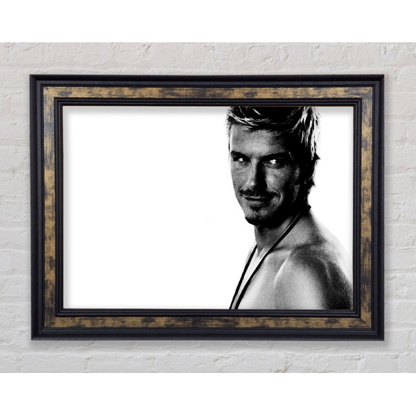 Bright Star David Beckham - Single Picture Frame Print | Wayfair.co.uk
