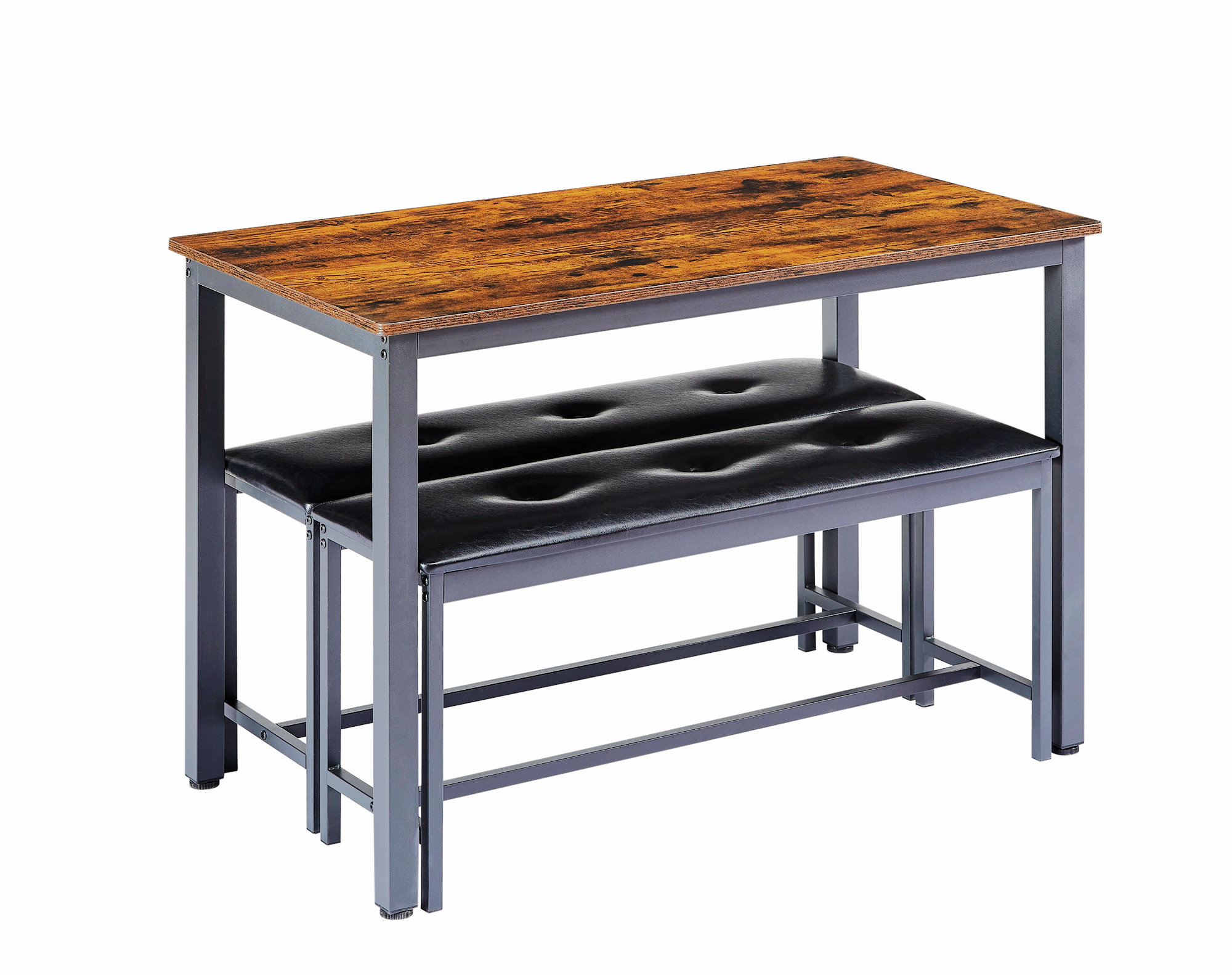 17 Stories Zeyana Rectangular 43.3'' L x 23.6'' W Dining Set | Wayfair