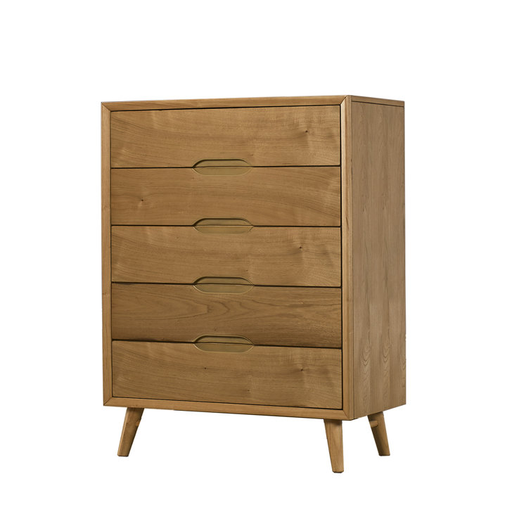 Natur Pur Nicole 5 - Drawer Chest of Drawers | Wayfair.co.uk