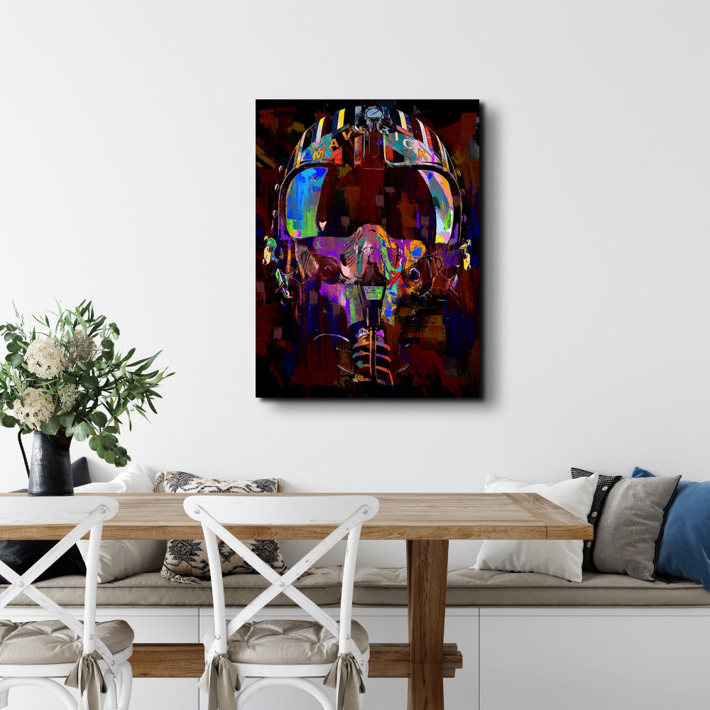 ATX Art Group LLC Top Gun Maverick by Stephen Chambers - Wrapped Canvas ...