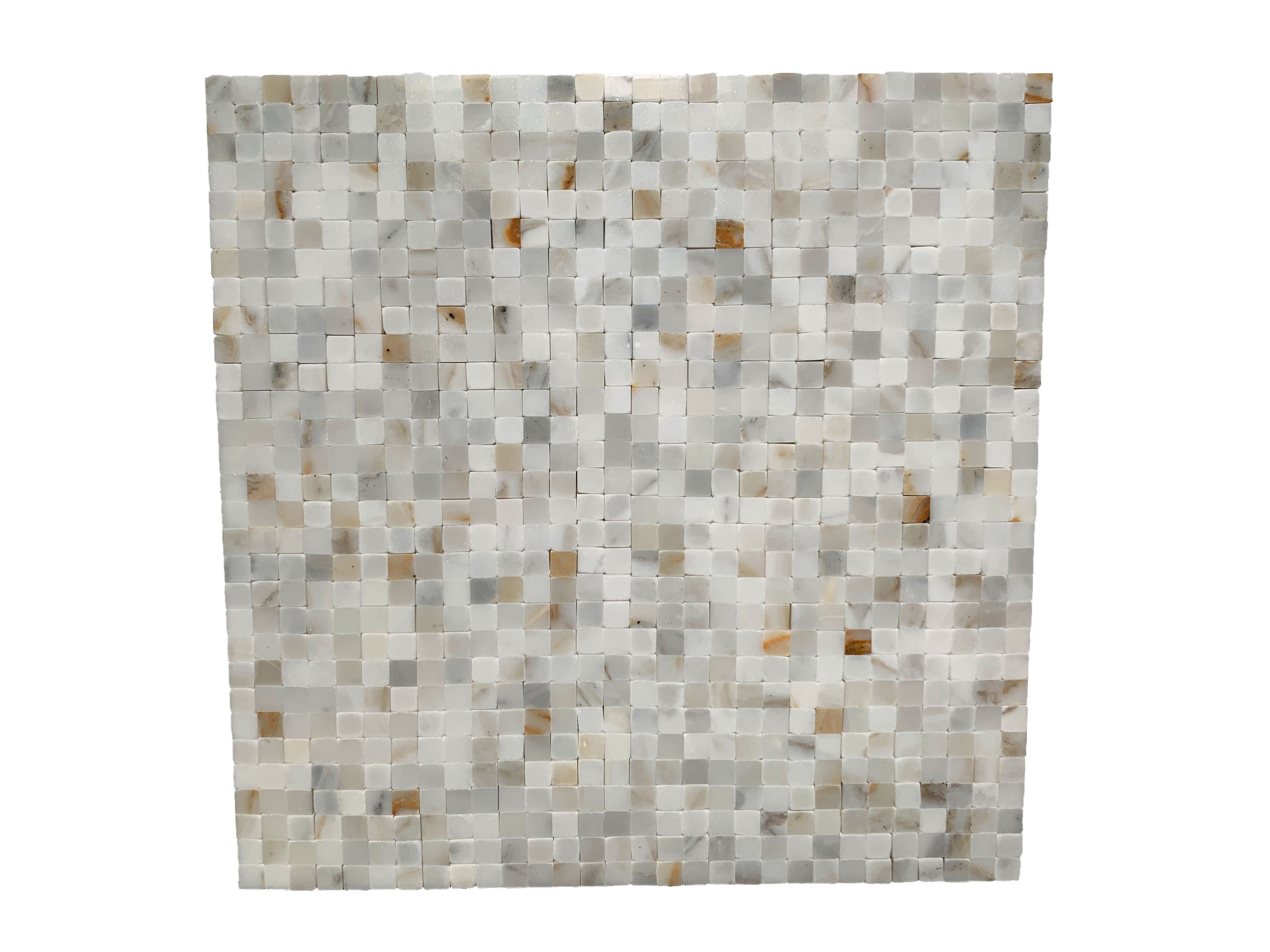 Bloom Stone 12'' W x 12'' L Natural Stone Tile Mosaic Sheet | Wayfair