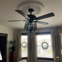 Red Barrel Studio® Balf 52'' Ceiling Fan with Light Kit & Reviews | Wayfair