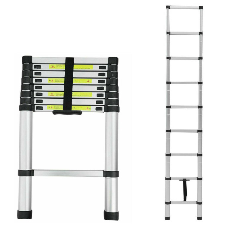 Symple Stuff Lathan Aluminium Lightweight Small Step Ladder & Reviews ...