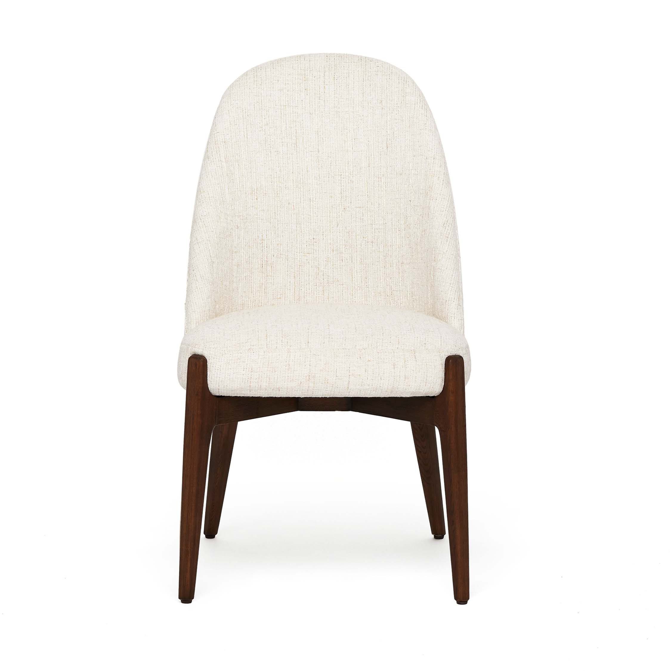 Interlude Oakley Polyester Upholstered Back Side Chair Dining Chair ...