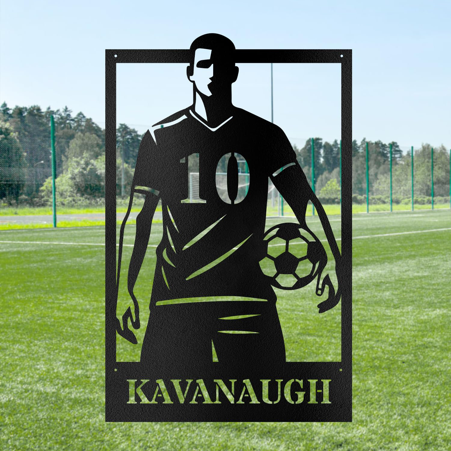 SIGNLEADER LILY19 Custom Metal Signs Metal Name Sign Metal Wall Art ...