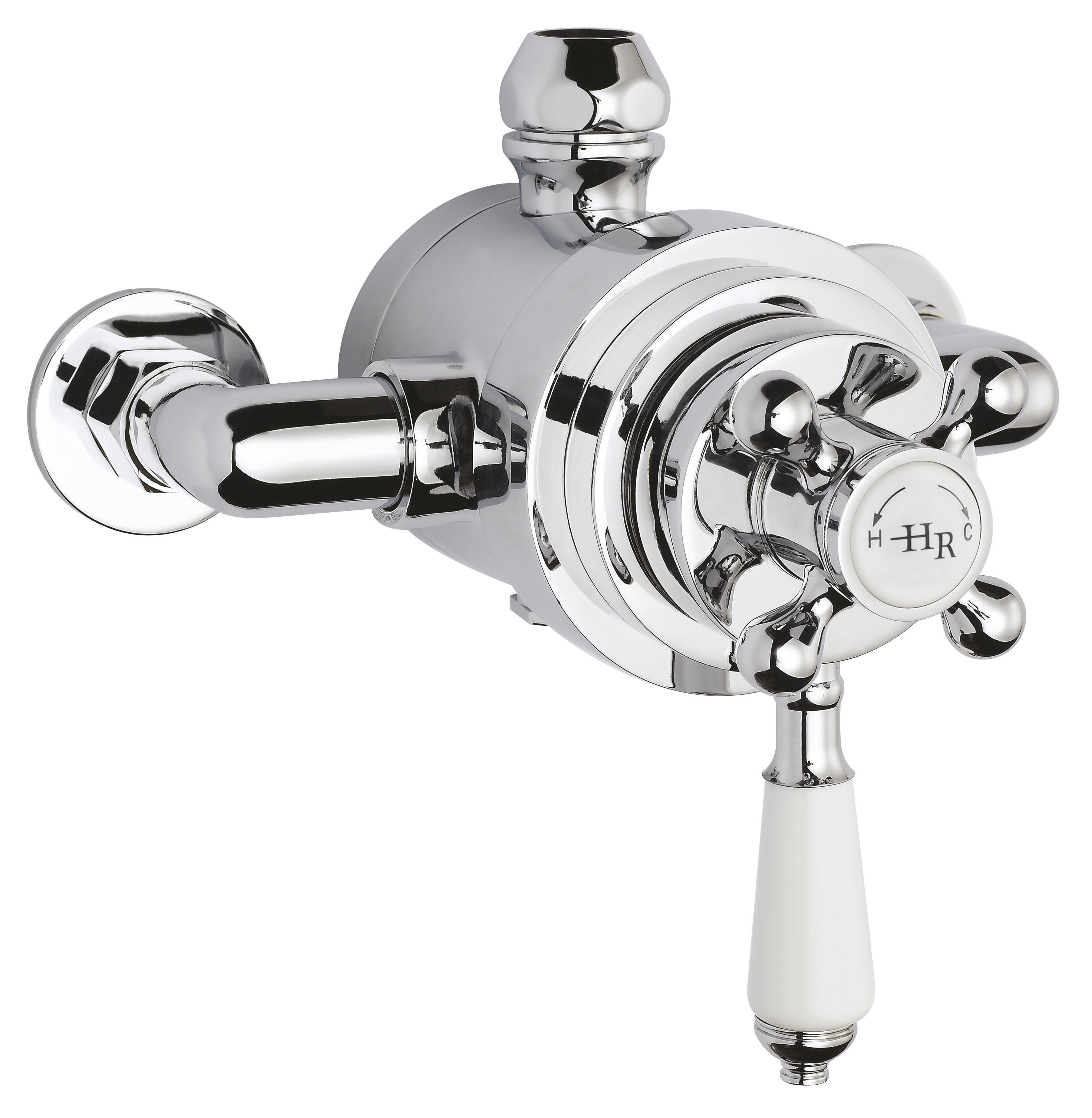 Hudson Reed Topaz Croonenborghs Single Exposed Dual Function Shower ...