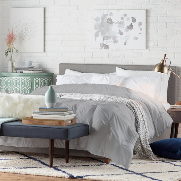 George Oliver Finkle Performance Ivory/Blue Rug & Reviews | Wayfair