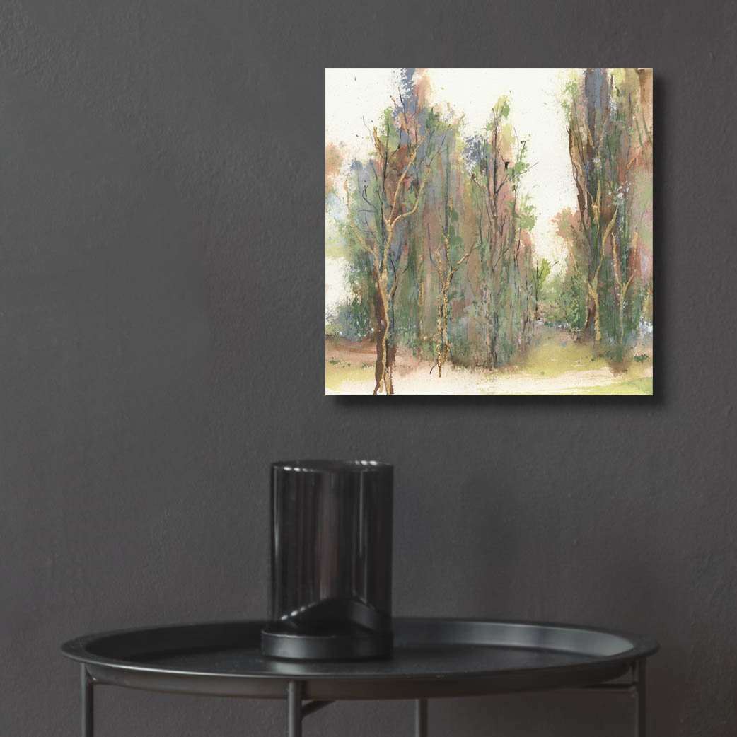 Winston Porter Gilded Path 1' by Chris Paschke Acrylic Glass Wall Art ...