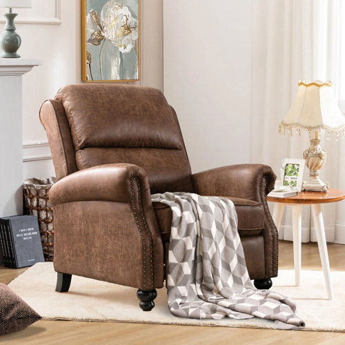 Leather & Faux Leather Chairs You'll Love | Wayfair