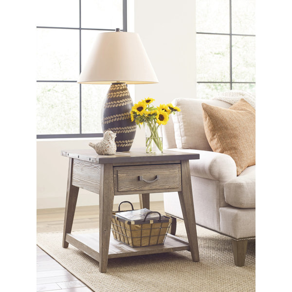 Gracie Oaks Monongah Solid Wood End Table - Wayfair Canada