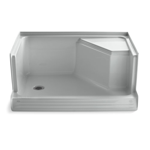 Kohler Memoirs® 48" x 36" Single Threshold Left-Hand Drain Shower Base ...