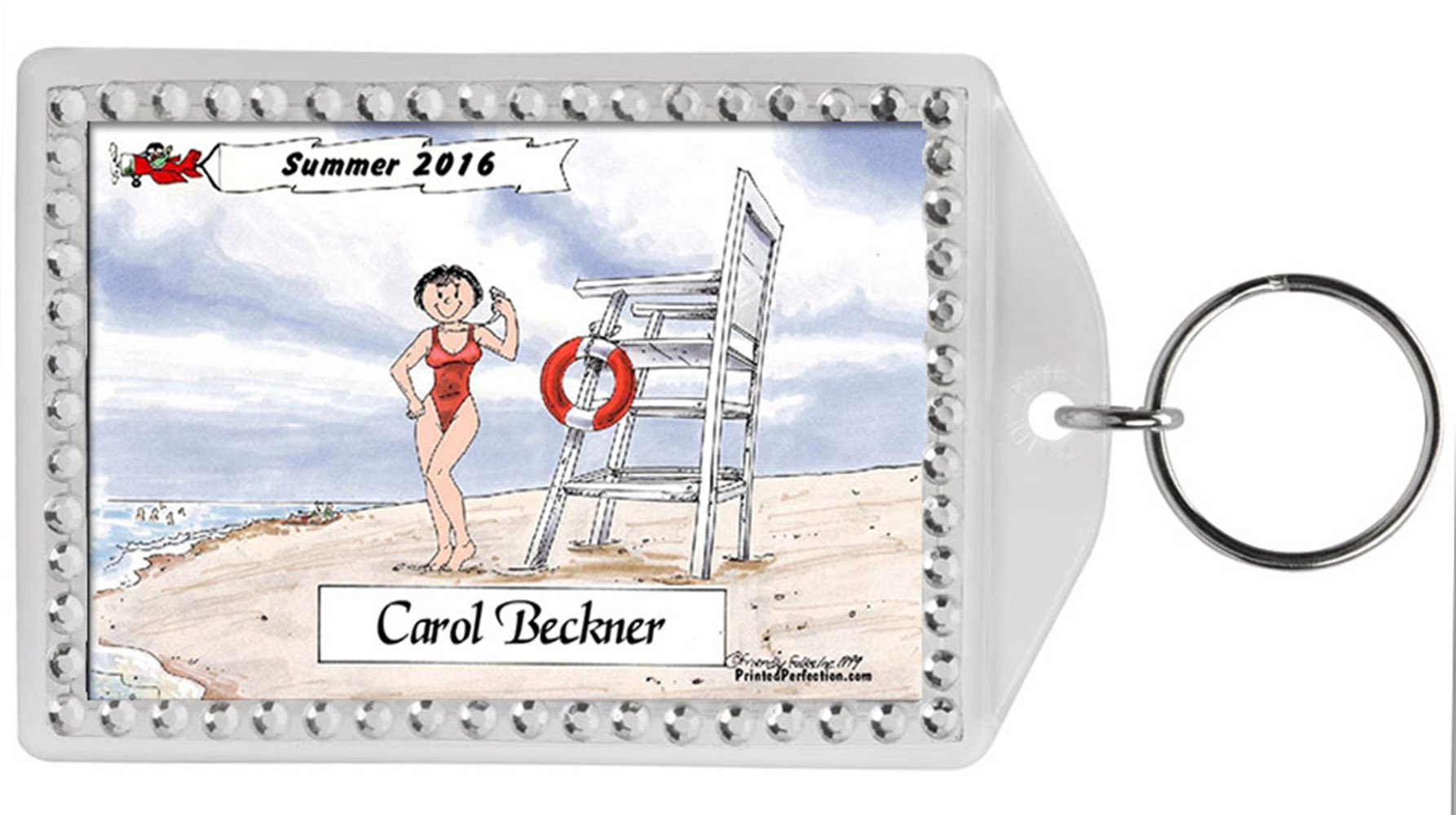 Printed Perfection Personalized Friendly Folks Lifeguard - Female ...