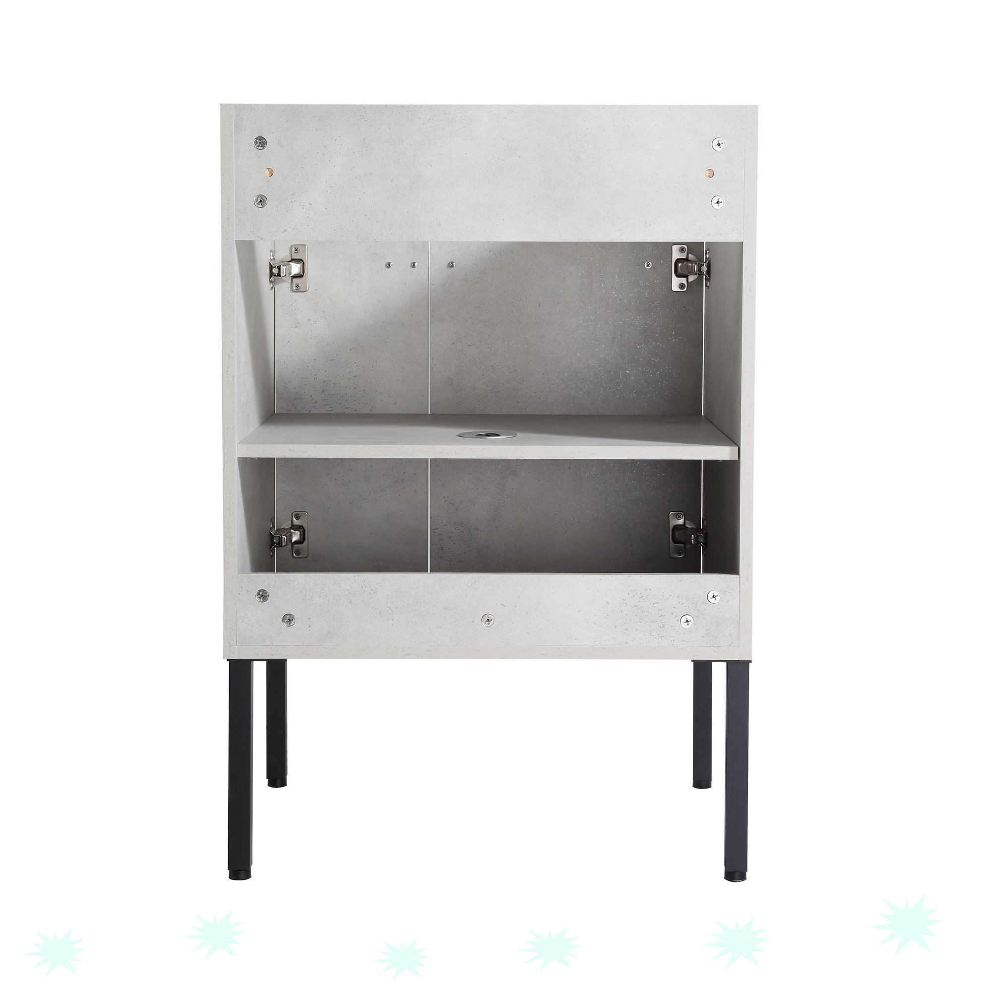 Ebern Designs Bathroom Vanity, Freestanding Bathroom Vanity or Floating ...