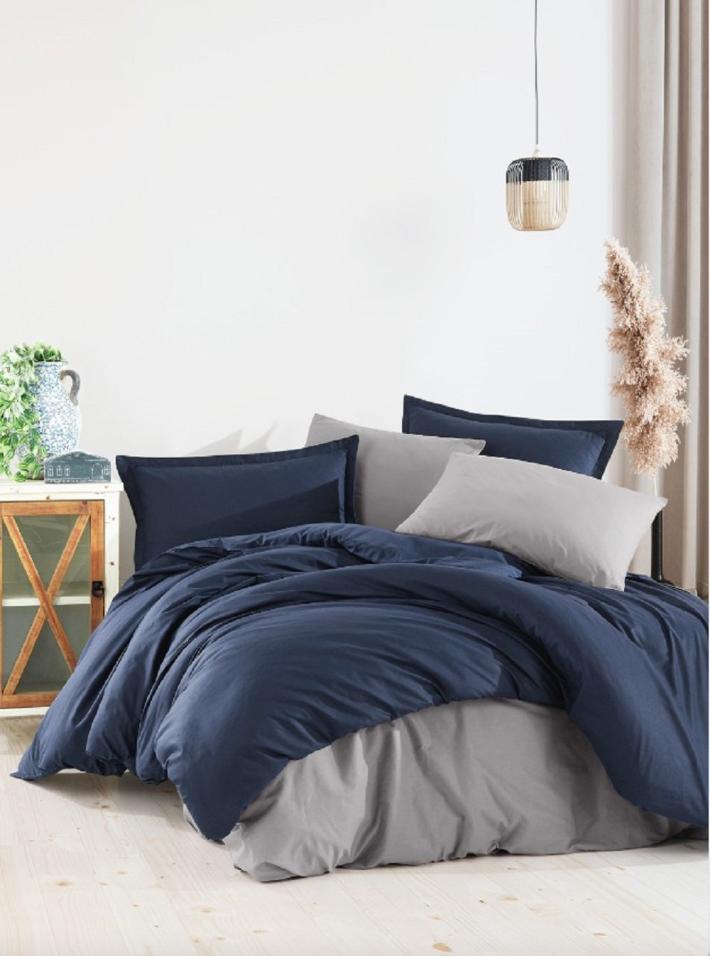 Casaculina Egyptian Certified Cotton 400 TC 3 Piece Duvet Cover Set ...