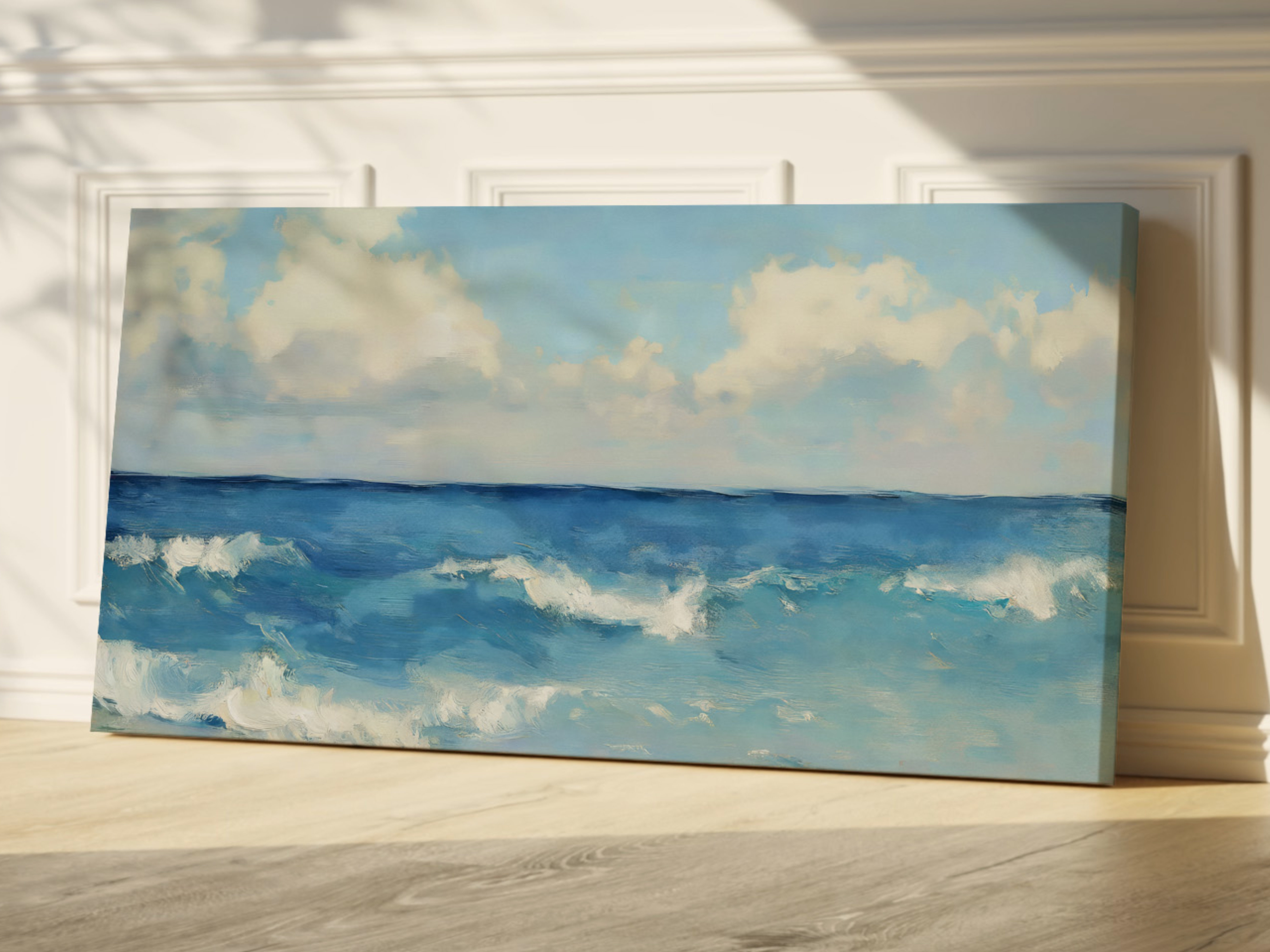 ART TERRITORY Coastal Wall Art, Ocean Wall Art, Extra Large Canvas ...