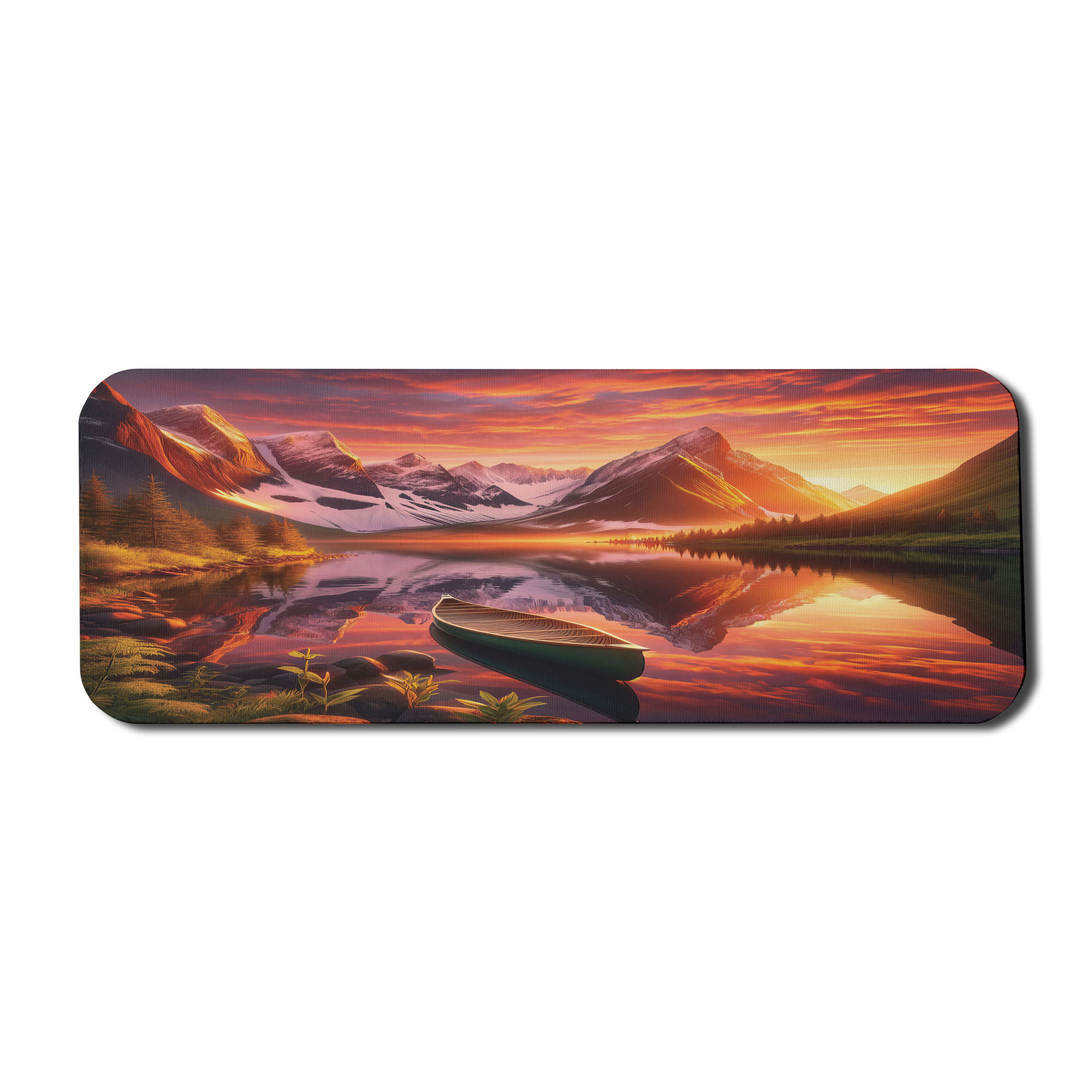 Charlton Home® Deronta Rubber Desk Pad | Wayfair