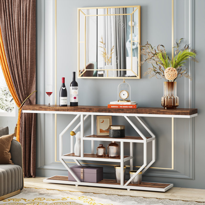 Mercer41 Ladye 70.86'' Console Table & Reviews | Wayfair