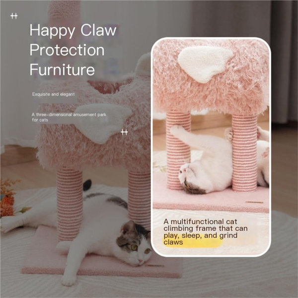 Dakota Fields Flamingo Cat Scratching Post | Wayfair