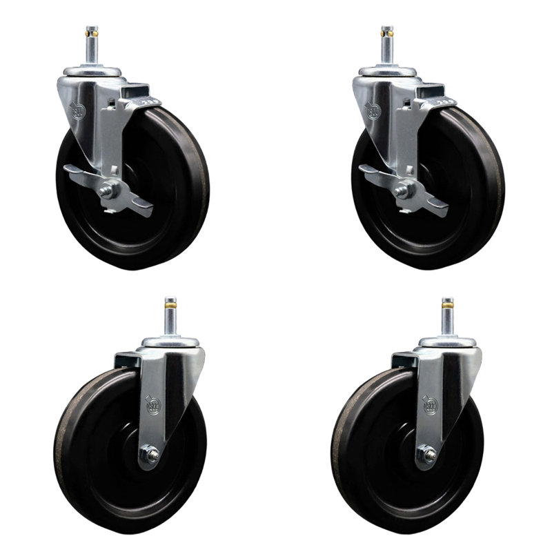 Service Caster Swivel Grip Ring Stem Caster | Wayfair