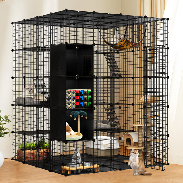 Blue Elephant Portable Cat Cage & Reviews | Wayfair.co.uk