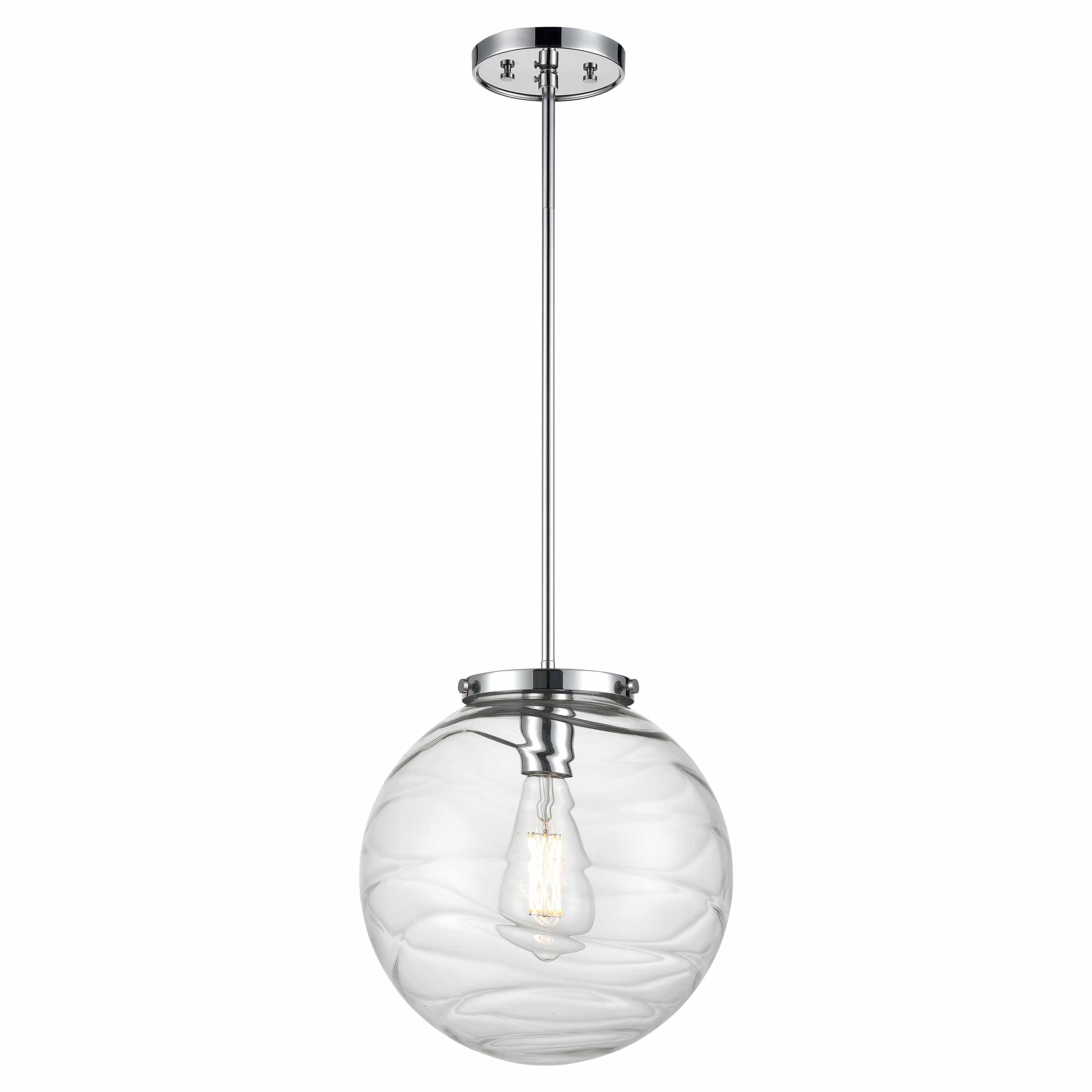 Orren Ellis Colombard 1 - Light Single Globe Pendant | Wayfair