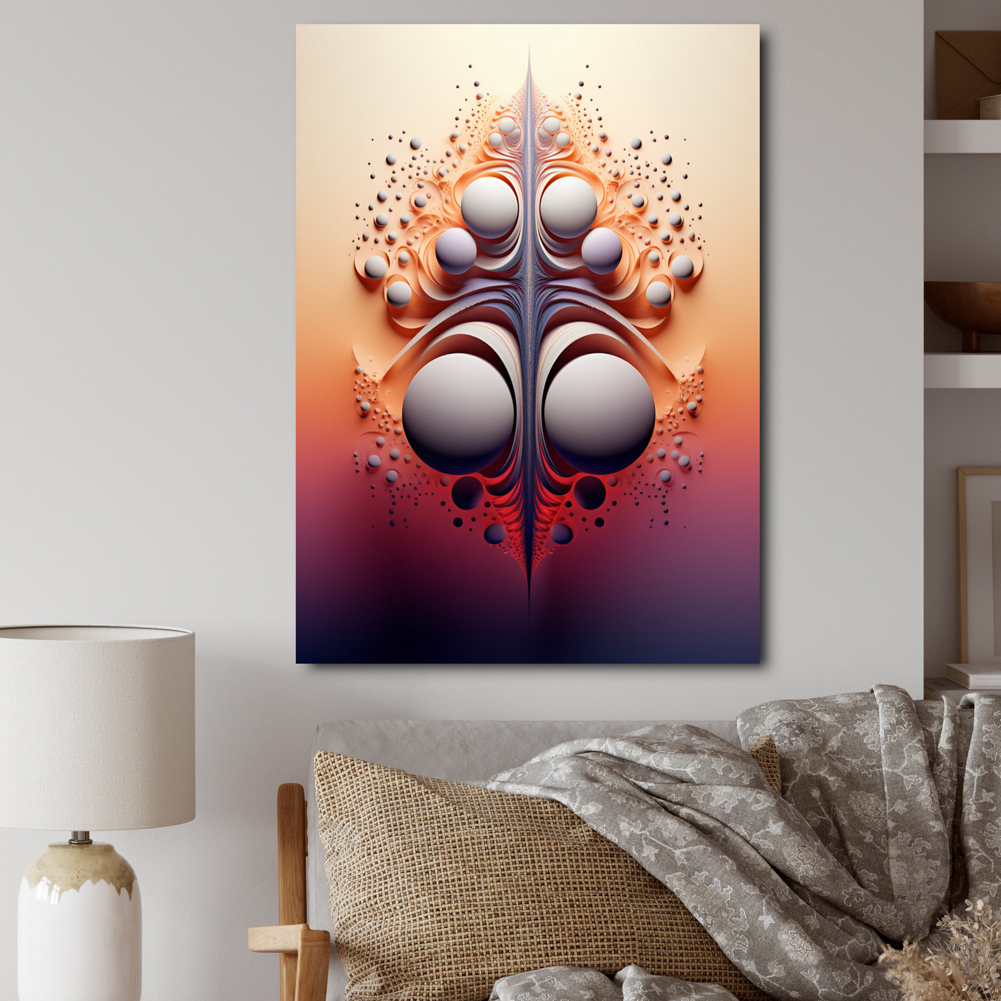 Wrought Studio Multiverse Abstract Geometric Metamorphosis - Abstract ...