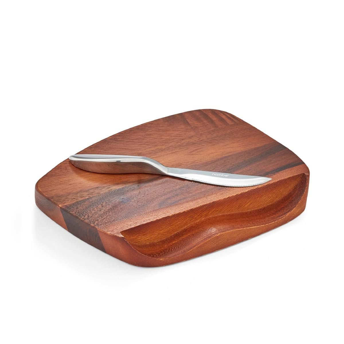 Nambé Nambe Blend Bar Board W/ Knife | Wayfair