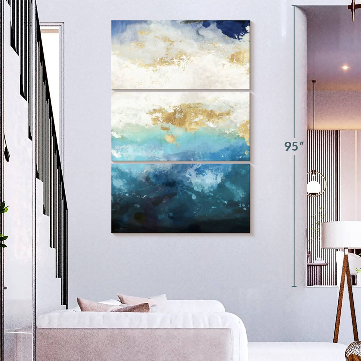 Wade Logan Avery Water Landscape Abstract - Wayfair Canada