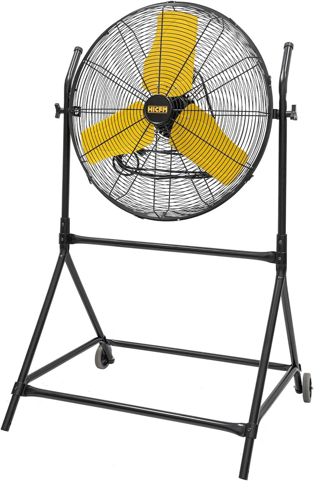 WEDOHOME 3 Speeds Roll-About Tilt Stand Fan With Ball Bearing Powerful ...