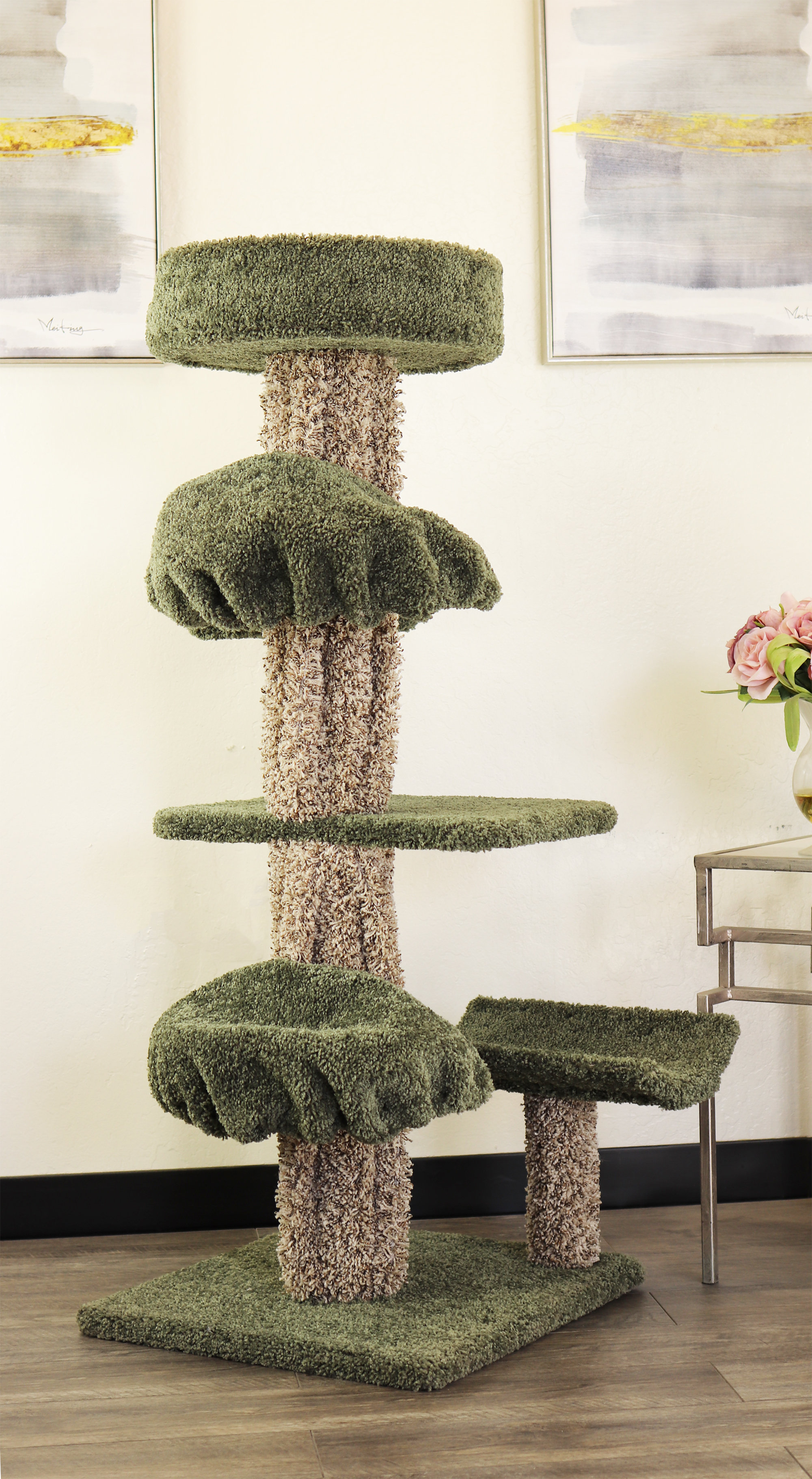 New Cat Condos 50" Cat Tree & Reviews | Wayfair