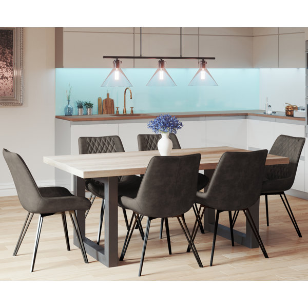 Zipcode Design Coldiron 6 - Person Dining Set & Reviews | Wayfair.co.uk