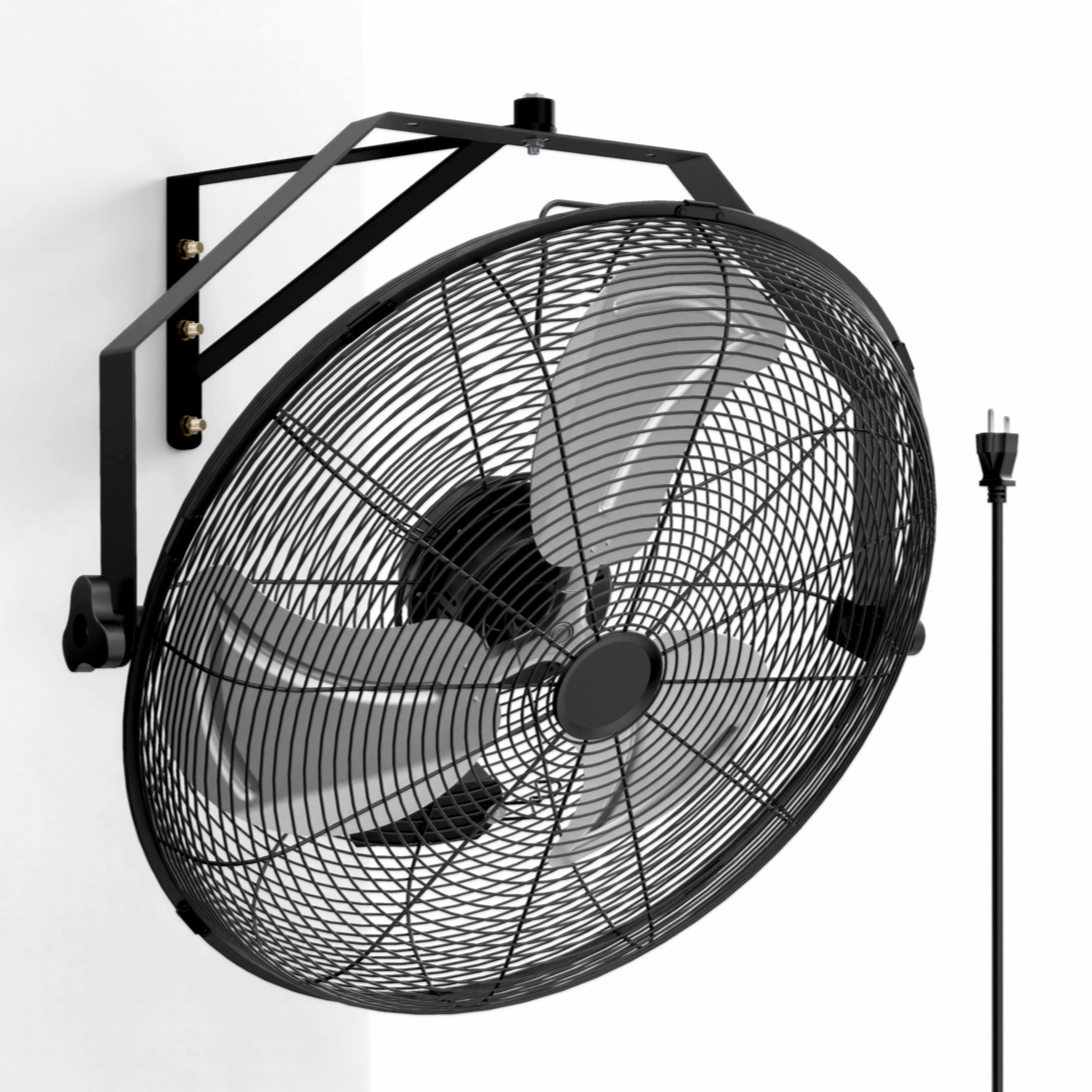 Wenty 4.5'' Wall Mounted Fan Fan | Wayfair