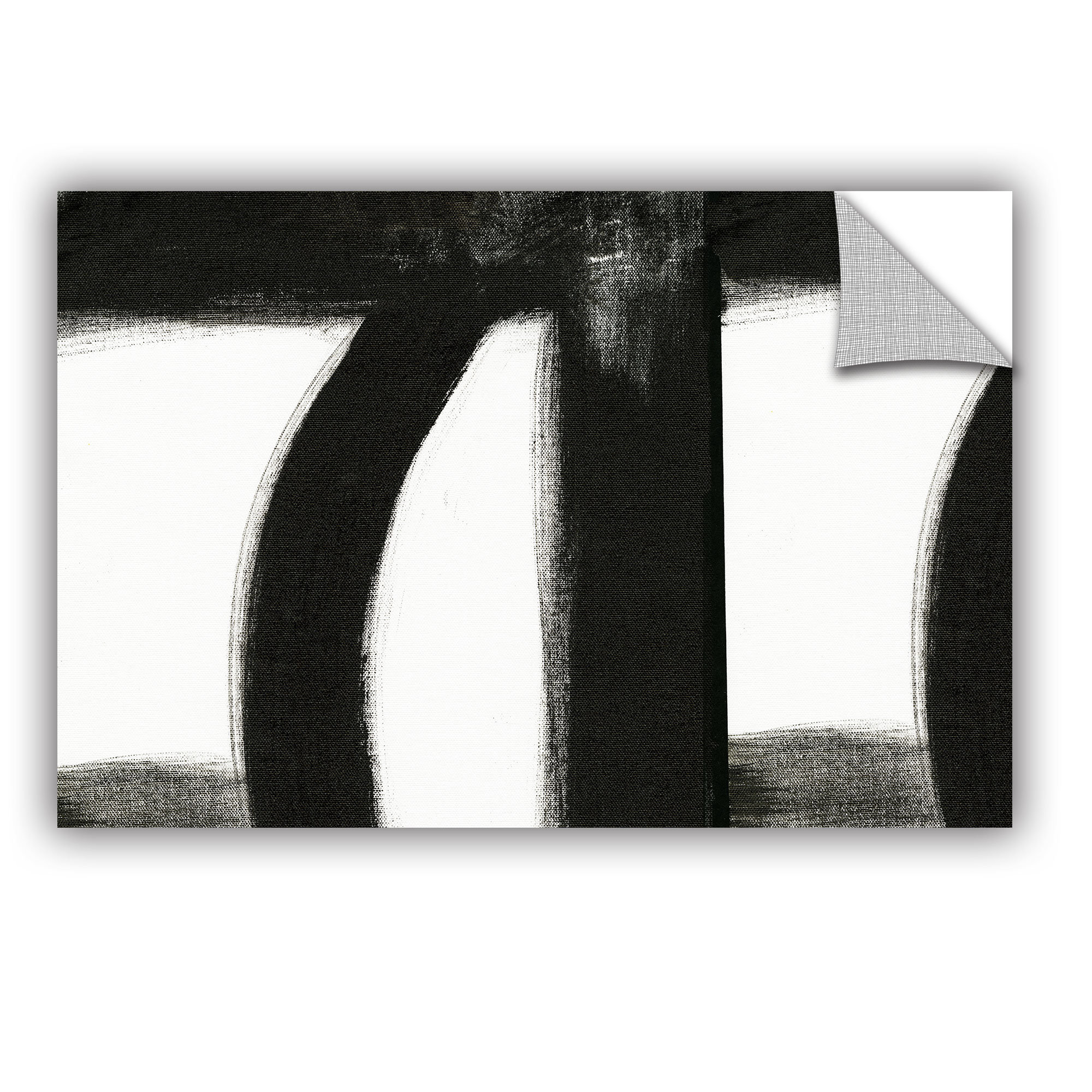 ArtWall Sarah Ogren Black and White III Removable Wall Decal | Wayfair
