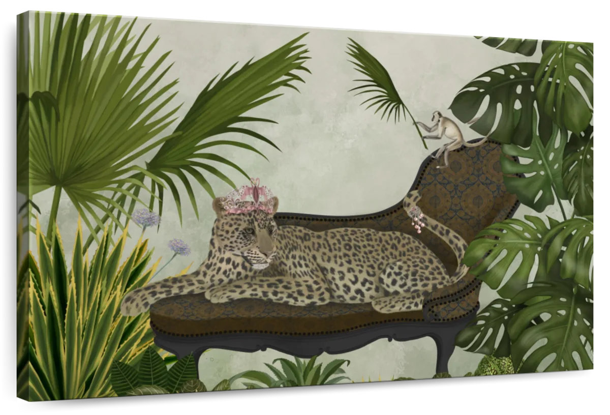 Ebern Designs Leopard Chaise Longue - Wayfair Canada