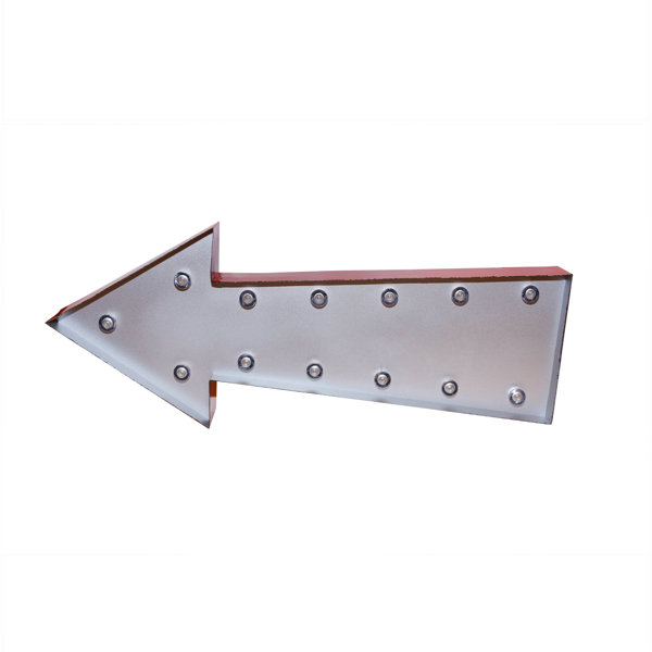 FestivalDepot Marquee Arrow Sign Wall Décor & Reviews | Wayfair