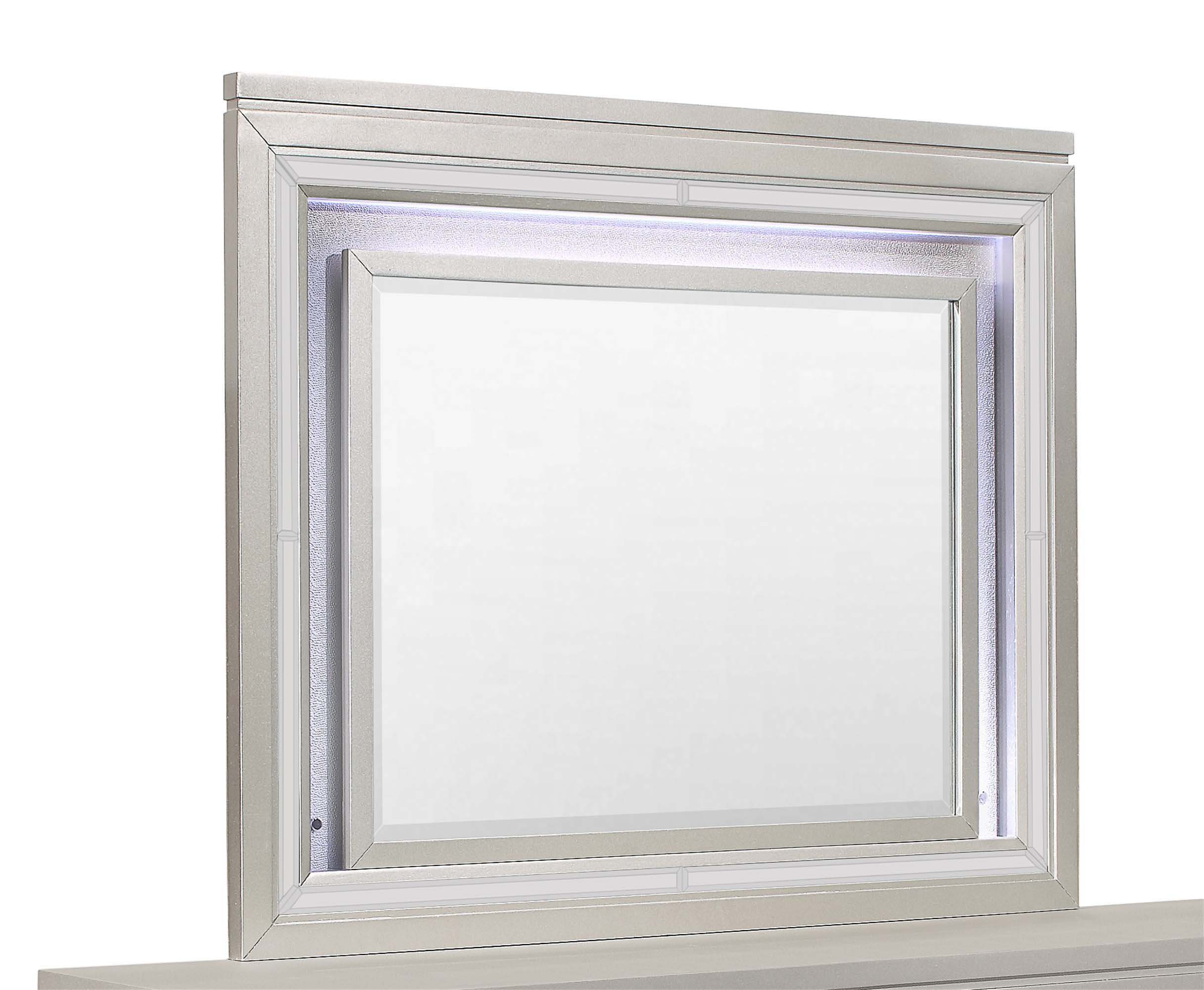 Lark Manor™ Getrude Cross Glam Mirror With Led | Wayfair