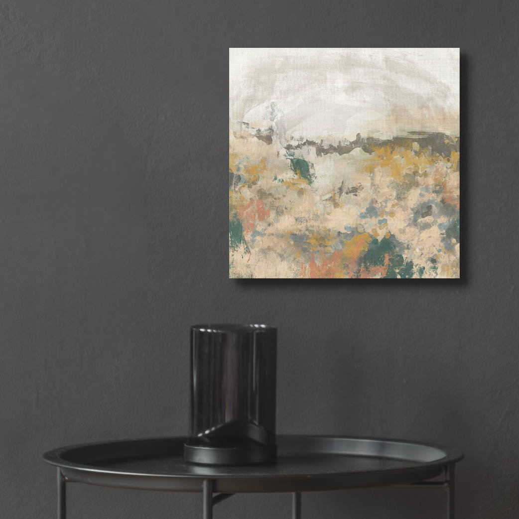 Ivy Bronx 'Rustic Ochre Meadow 1' by June Erica Vess Acrylic Glass Wall ...