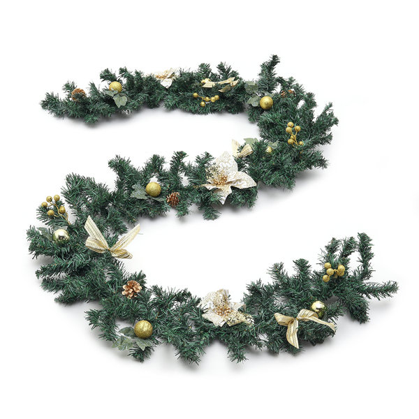 The Seasonal Aisle Faux Swag | Wayfair.co.uk