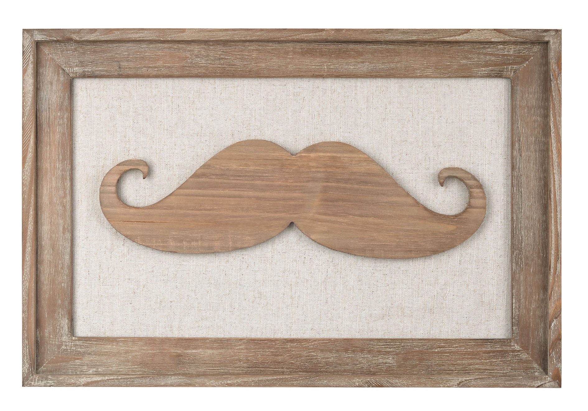Ivy Bronx Moustache - Picture Frame Graphic Art Print On Wood - Wayfair ...