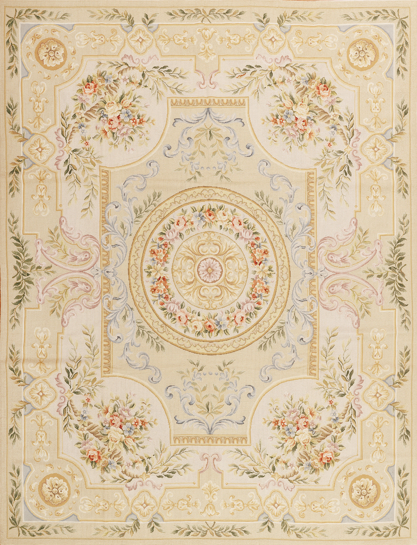 Samad Rugs Gros Point Needlepoint One-of-a-Kind 7.9 X 9.9 Area Rug ...