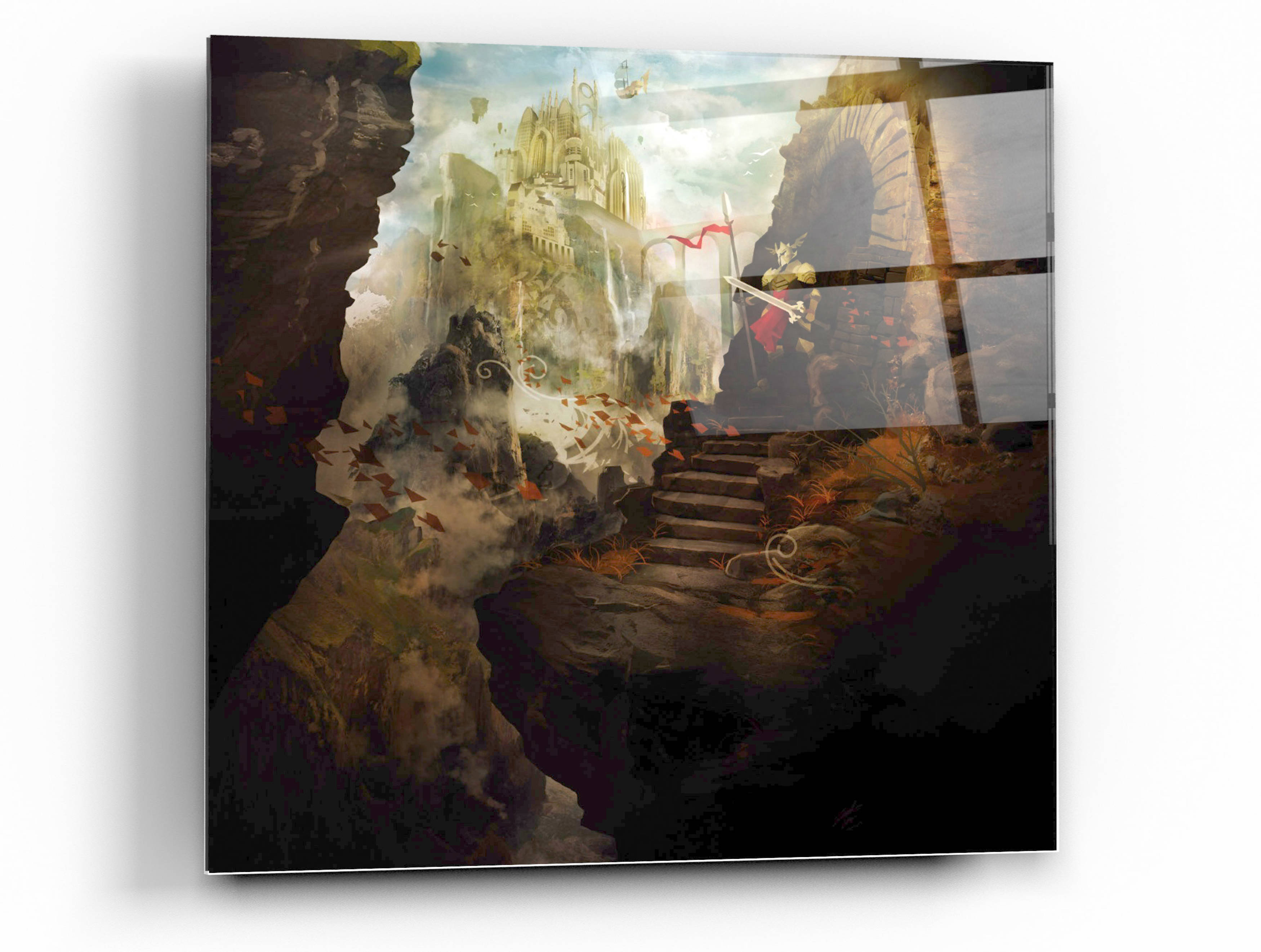 Lark Manor™ The Empire' by Jonathan Lam, Acrylic Glass Wall Art | Wayfair