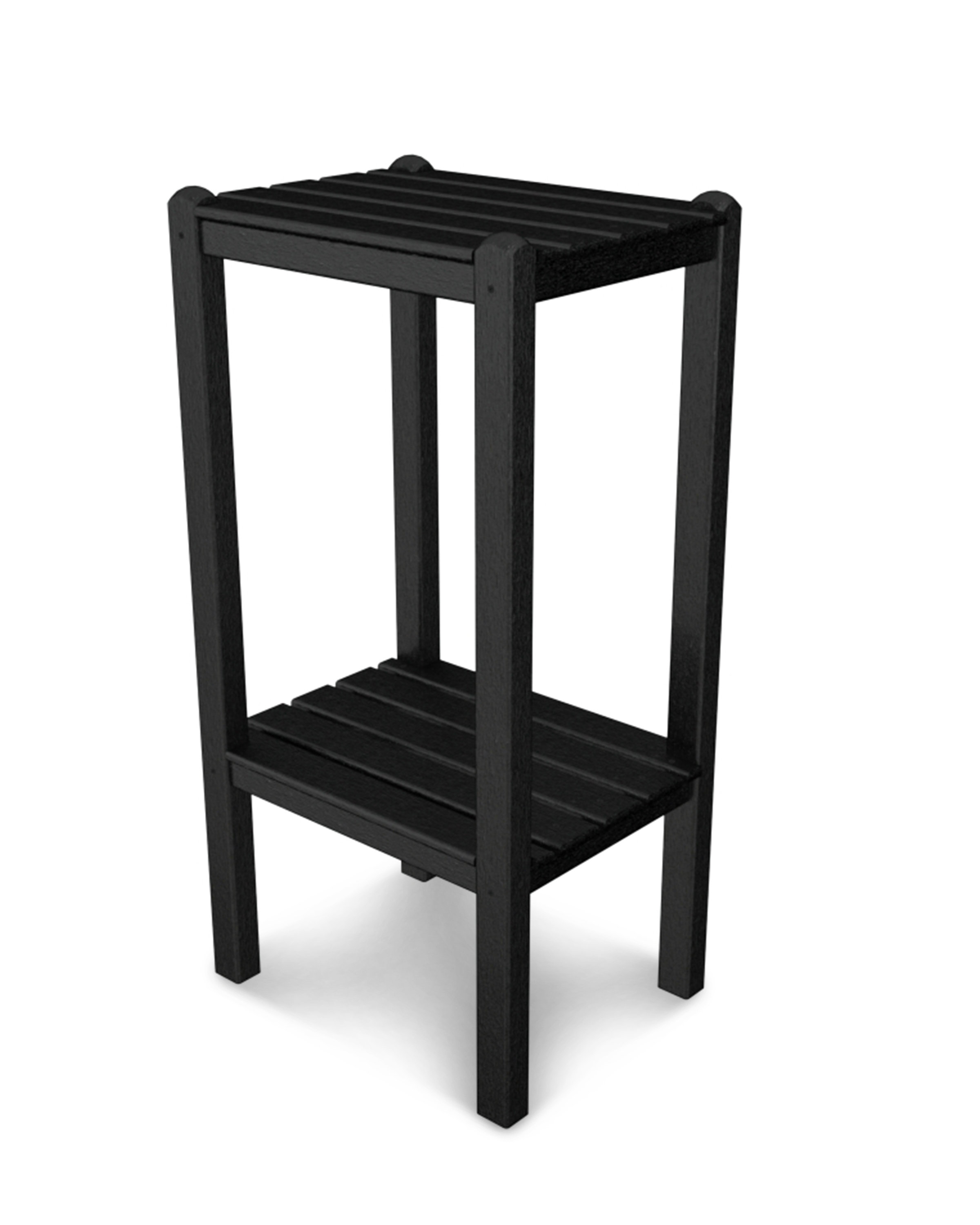 POLYWOOD® Two Shelf Bar Side Table & Reviews | Wayfair